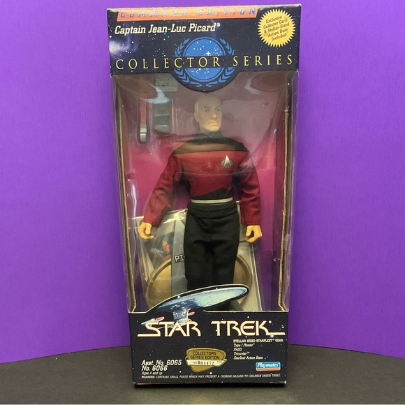 Star Trek | Other | Vintage Star Trek Picard Action Figure Numbered ...